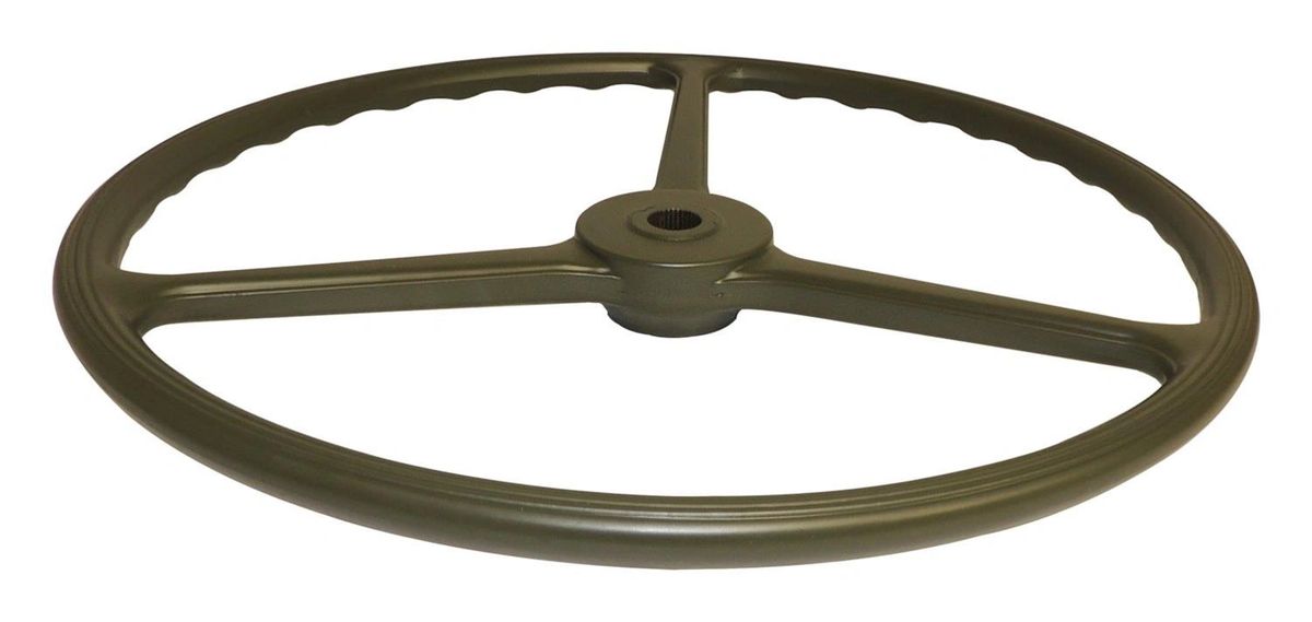 Steering Wheel ″Sheller″ Type; 17″ Diameter; 3 Spokes, 36 Splines. MB ...