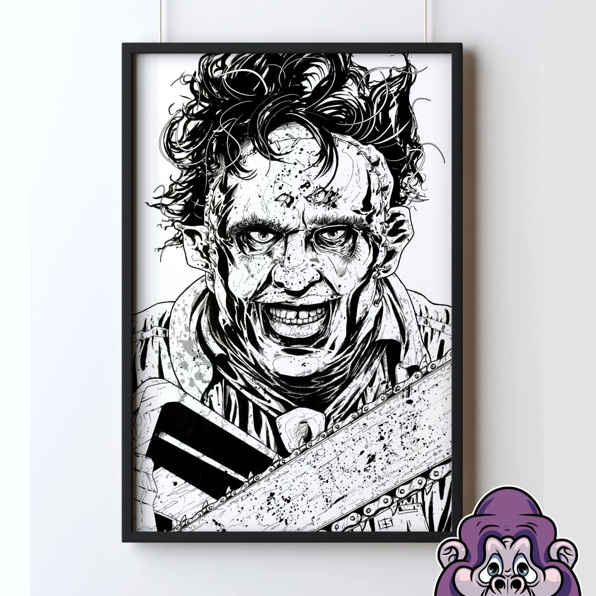 Leatherface Original Art Piece