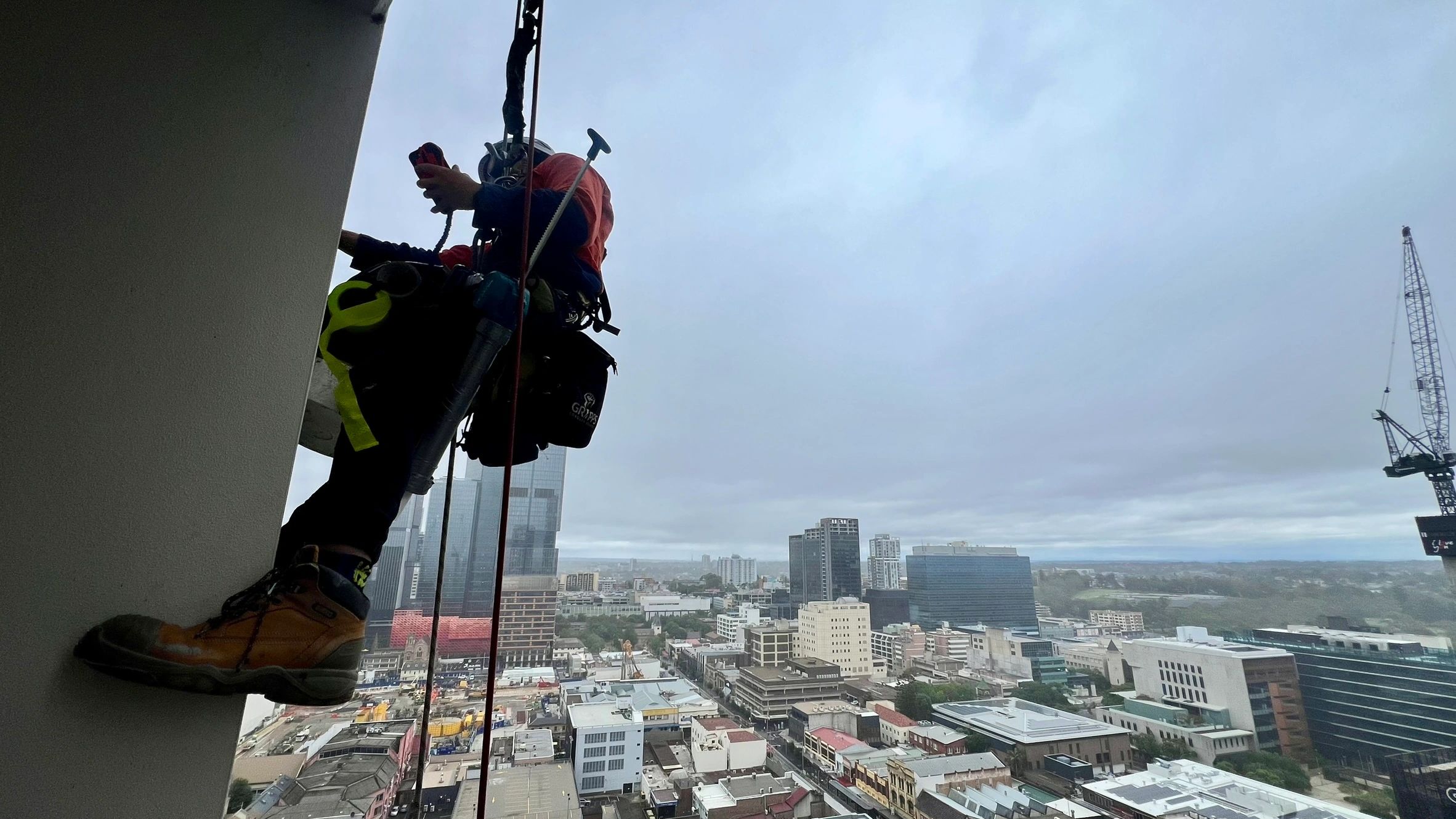 Expert Rope Access Concrete Maintenance - Roped In Access