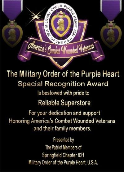 PL Shield Logo Purple Heart