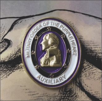 Auxiliary Member Lapel Pin