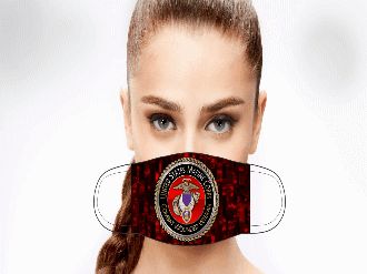Face Mask - USMC Purple Heart