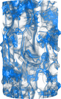 Neck Gaiter- Blue Smoke