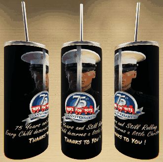 T4T 75th Anniversary Logo 20oz Tumbler