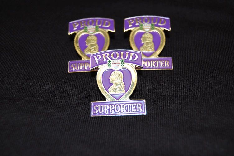 Proud Supporter Lapel Pin