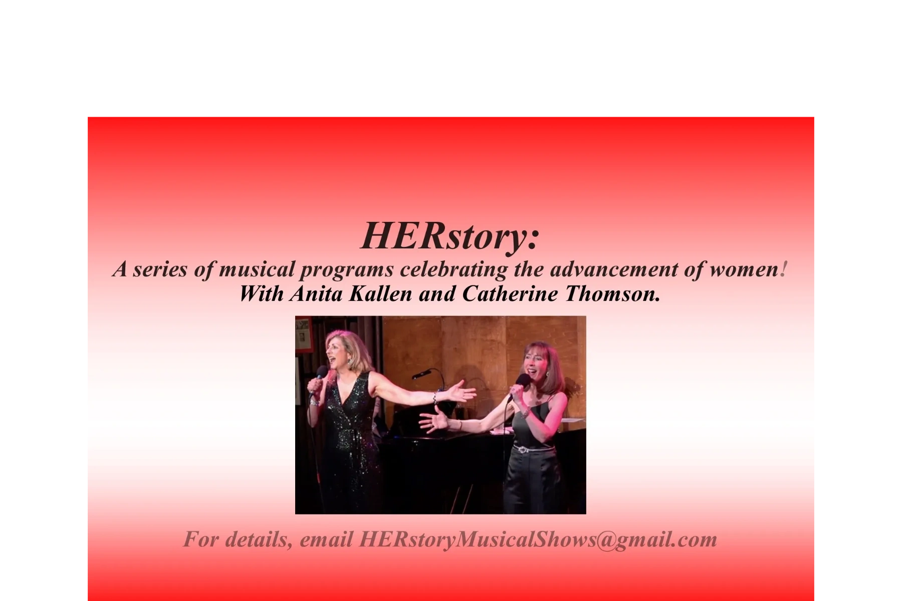 HERstory Musical Shows
