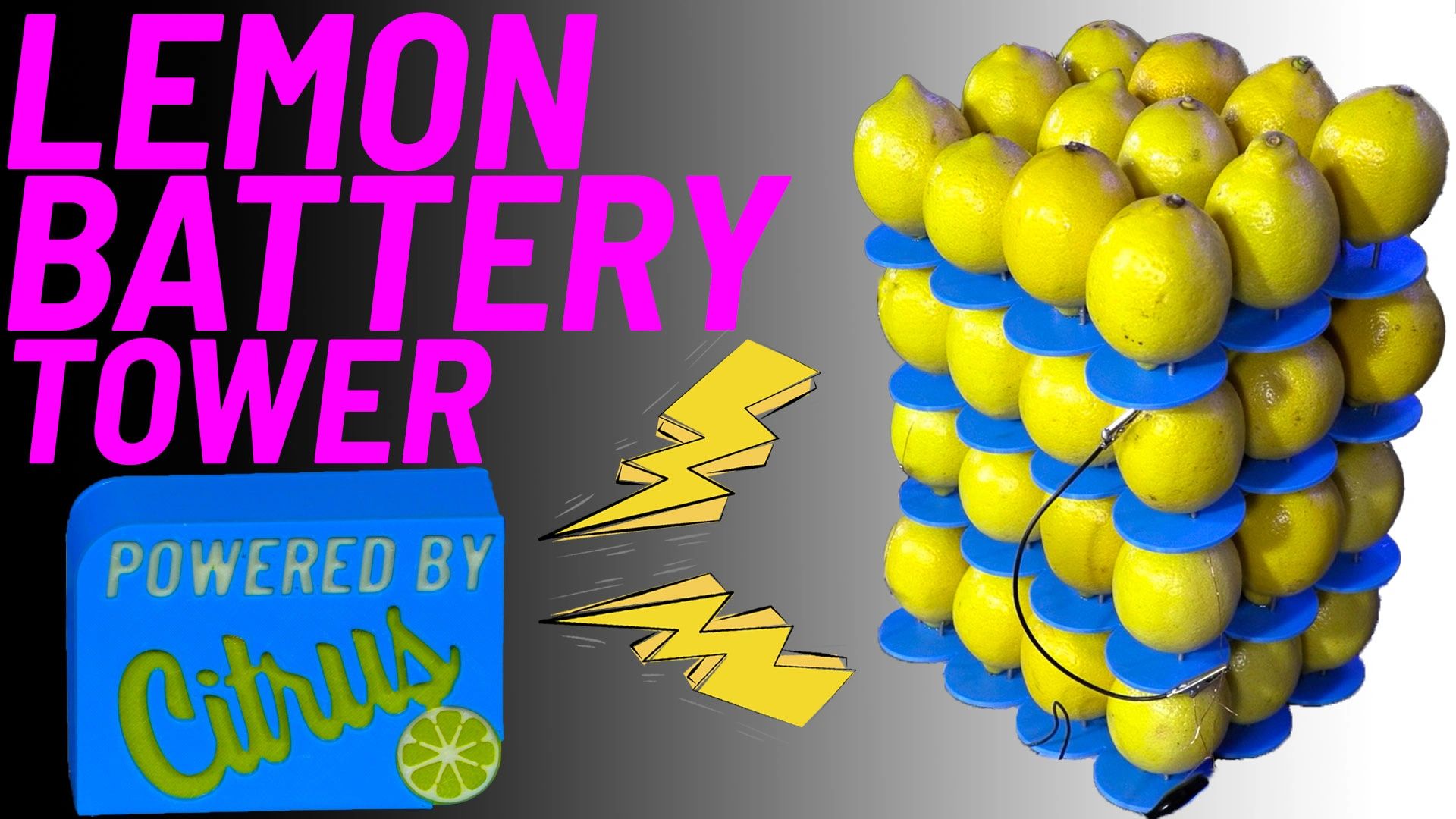 Lemon Battery Tower