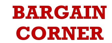 BARGAIN CORNER UNDER £3.50