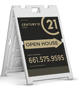 Plastic Signicade® MDX Sidewalk Sign