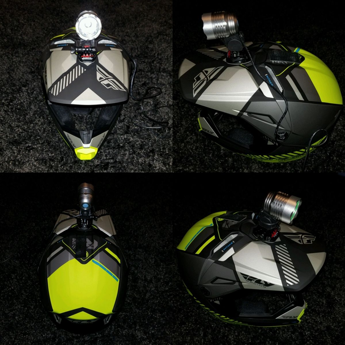 1800 LUMEN LED HELMET LIGHT