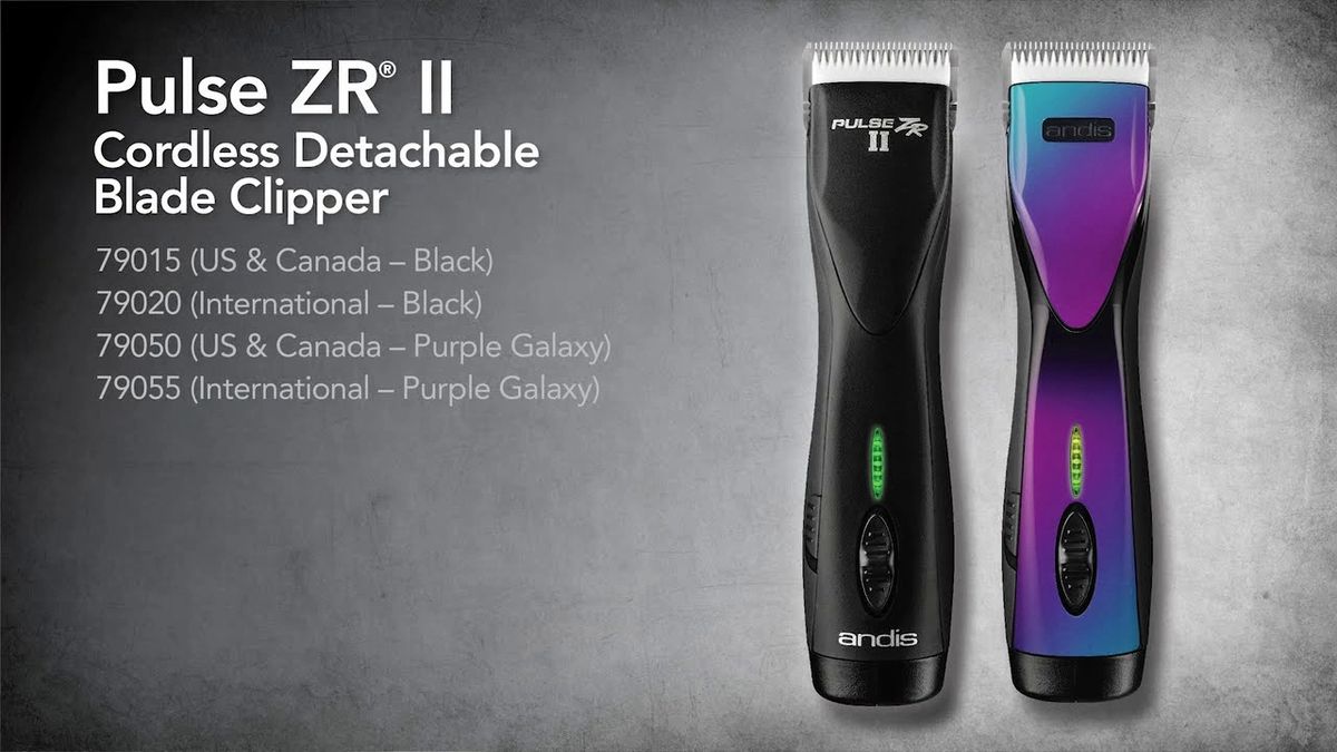 ANDIS Purple Galaxy Cordless Clipper
