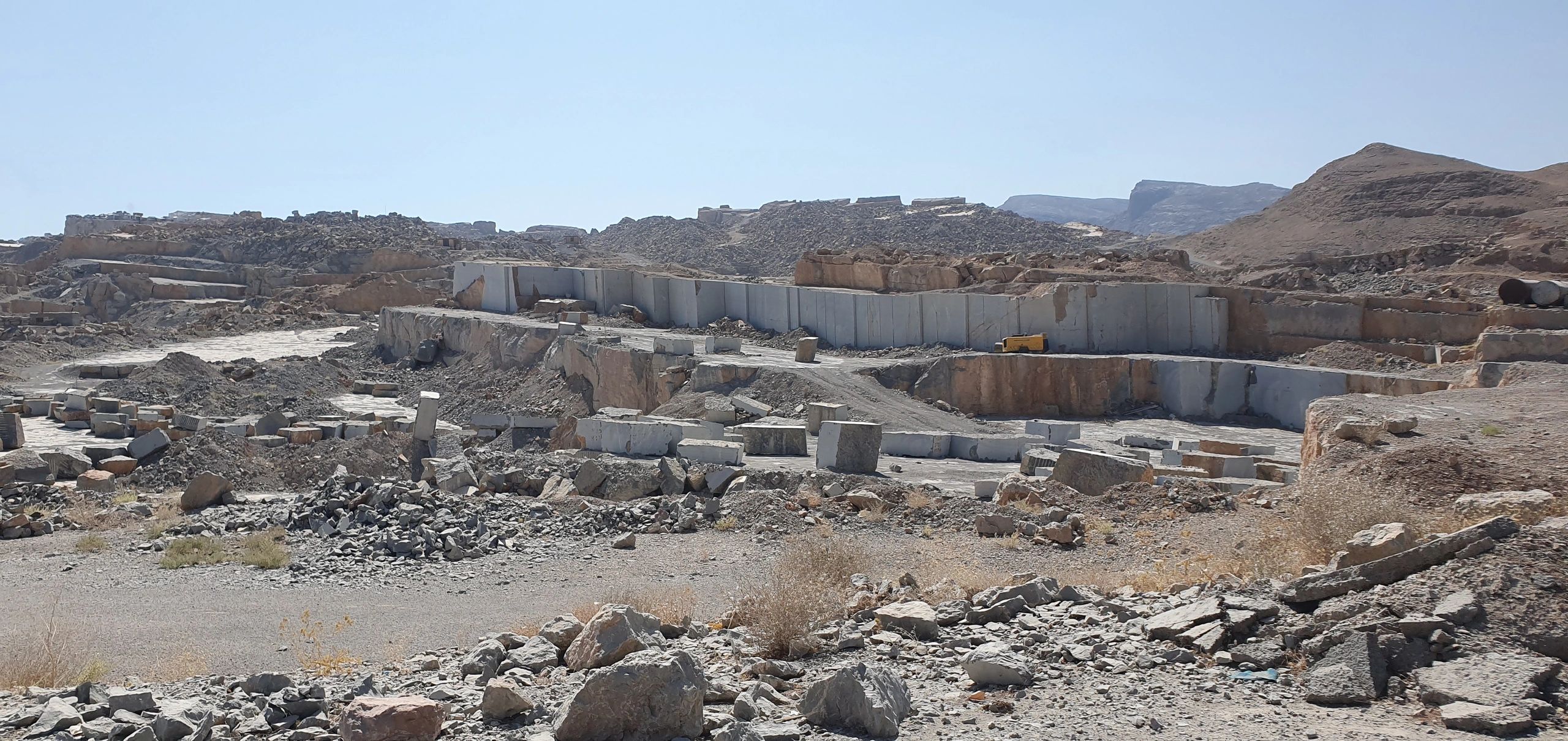 La cantera, el nacimiento de la piedra.