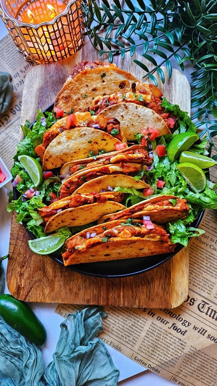 Crispy Baked Jackfruit Tacos
