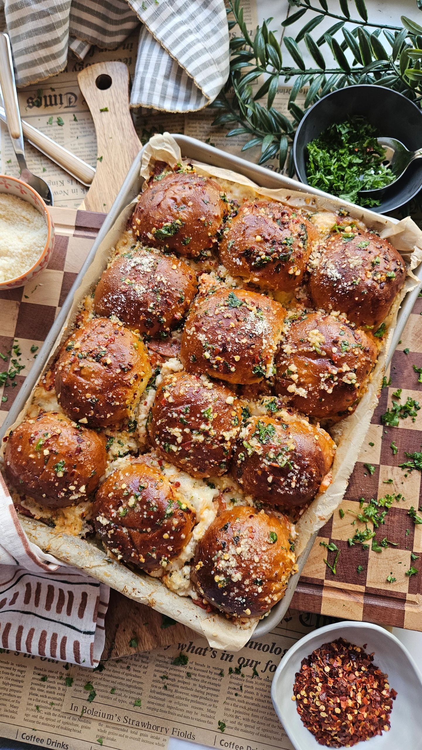 Pizza Dip Slidders