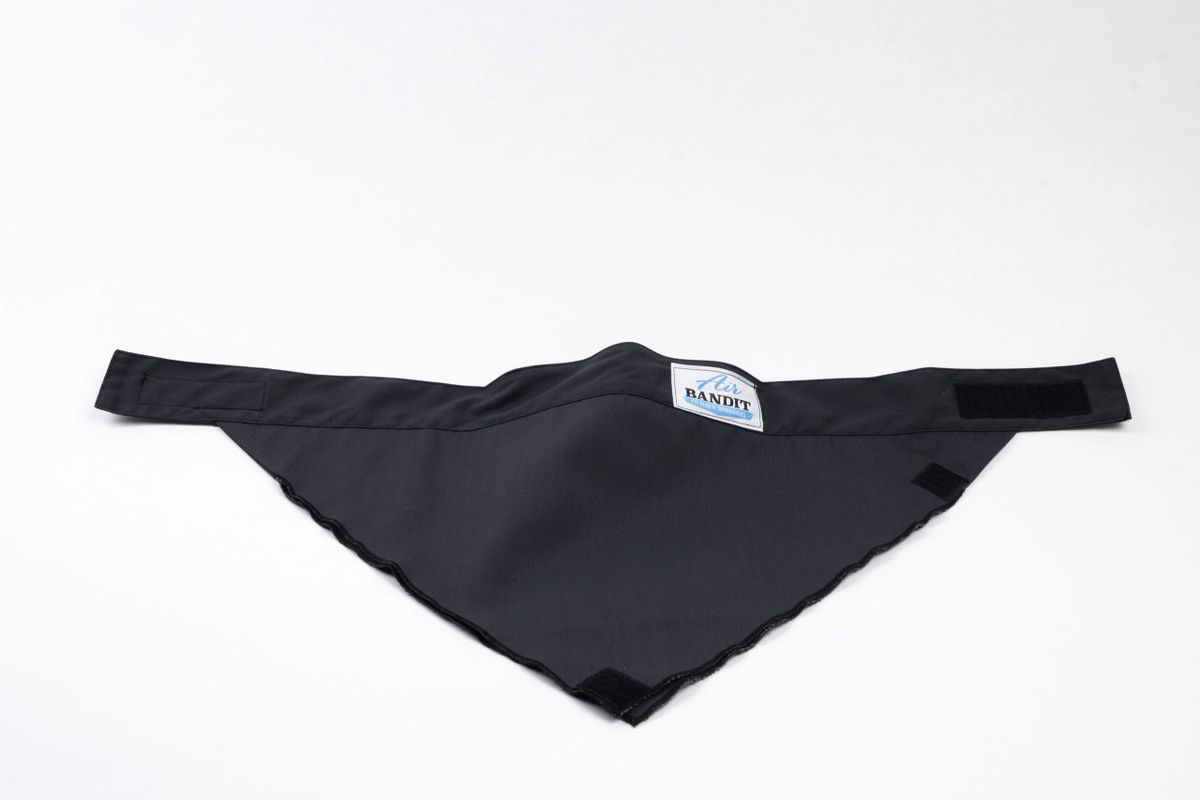 Air Bandit-Filtered Bandana Black