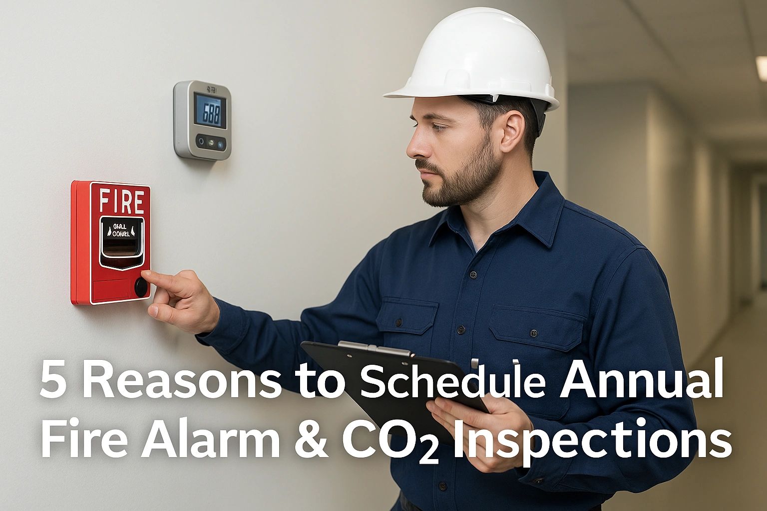 5 Reasons to Schedule Annual Fire Alarm & CO₂ Inspections