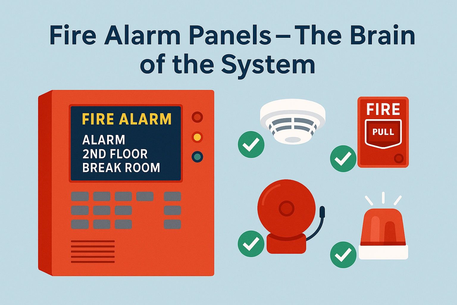 Fire Alarm Panels – The Brain of the System