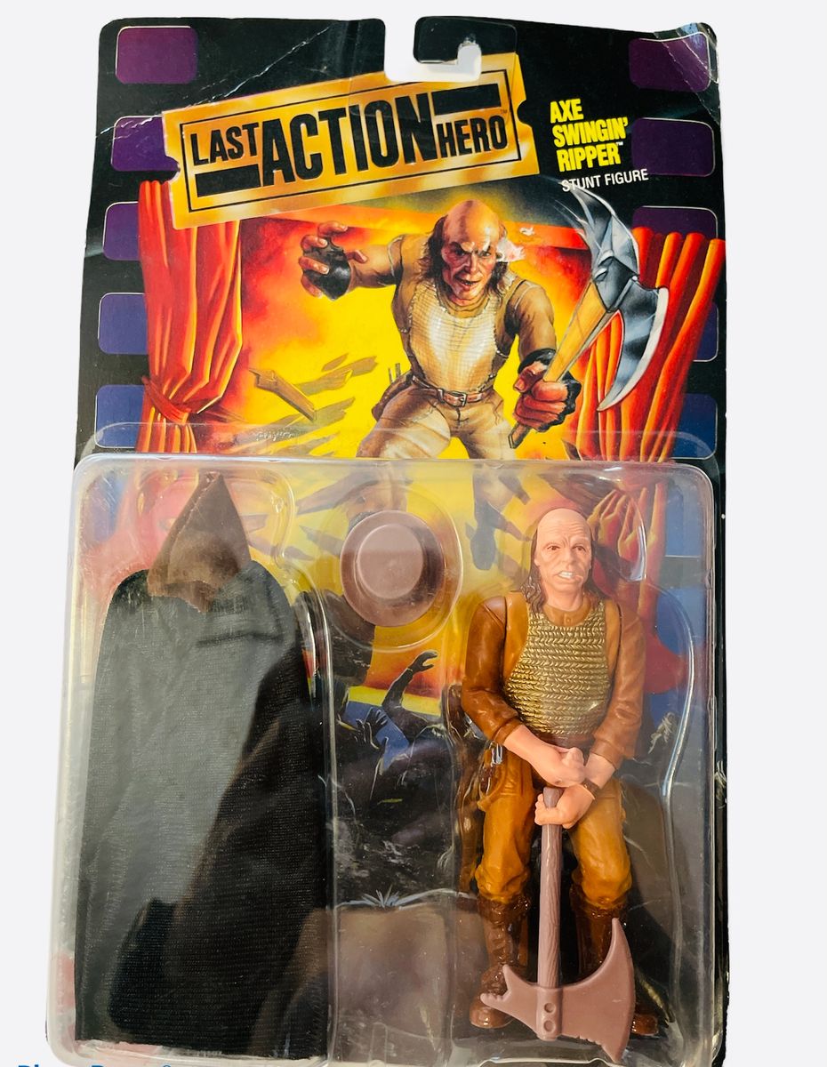 Vintage Last Action Hero Axe Swinging ' Ripper 5 Inch Action Figure ...
