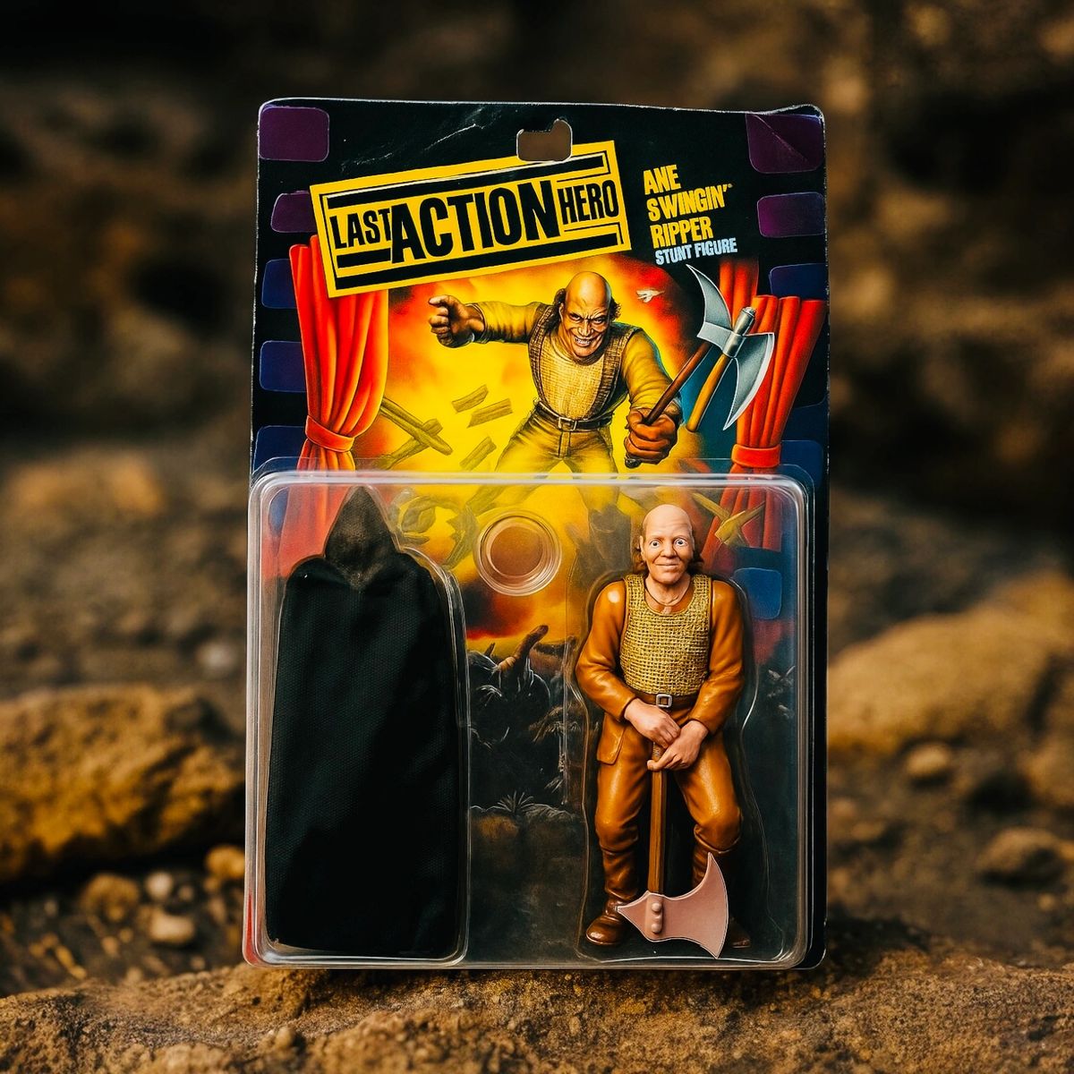 Vintage Last Action Hero Axe Swinging ' Ripper 5 Inch Action Figure ...