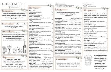 Cheetah B's Restaurant - Restaurant - Petersburg, West Virginia