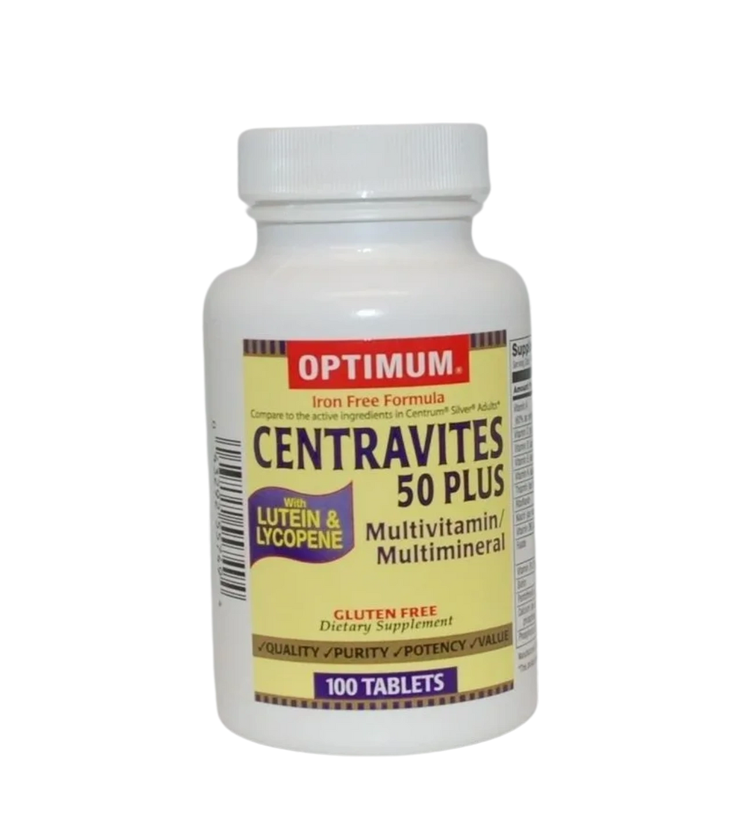 Centravites Adults 50+ (Compare to Centrum Silver) 100ct.
