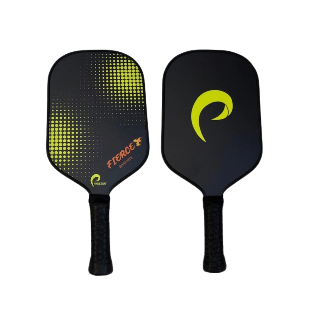 Preston Sports Pro Pickleball Paddle T700 Carbon Fiber Fierce Yellow ...