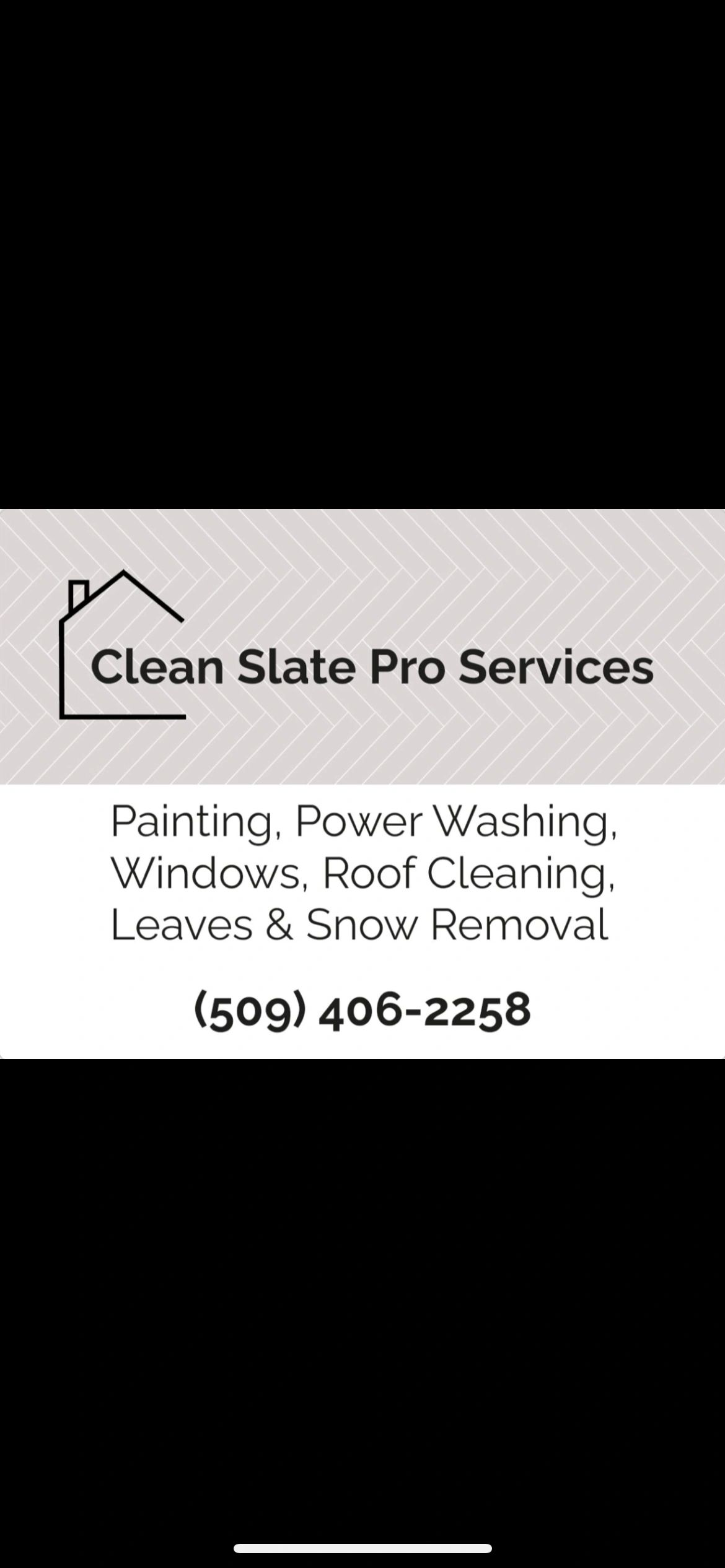 Clean Slate Pro Services