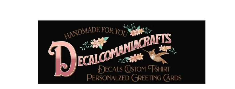 Transform your world with a touch of creativity at Decalcomania Crafts ...