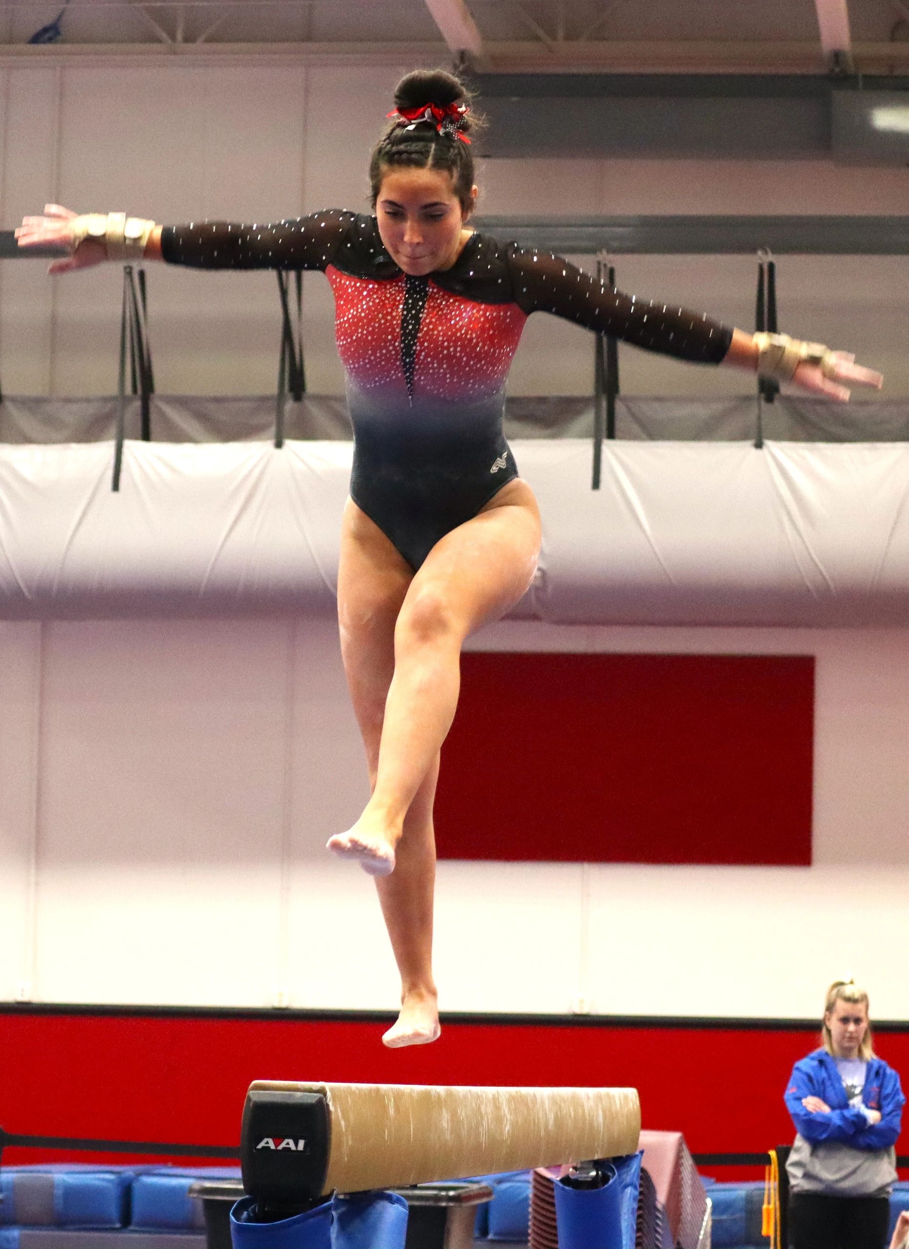 Rapids Gymnastics second in home triangular.