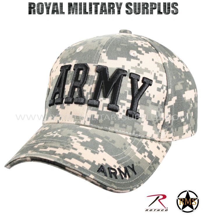 Cap - Low Profile/Insignia - ARMY (Deluxe) - ACU/UCP (Universal Digital ...
