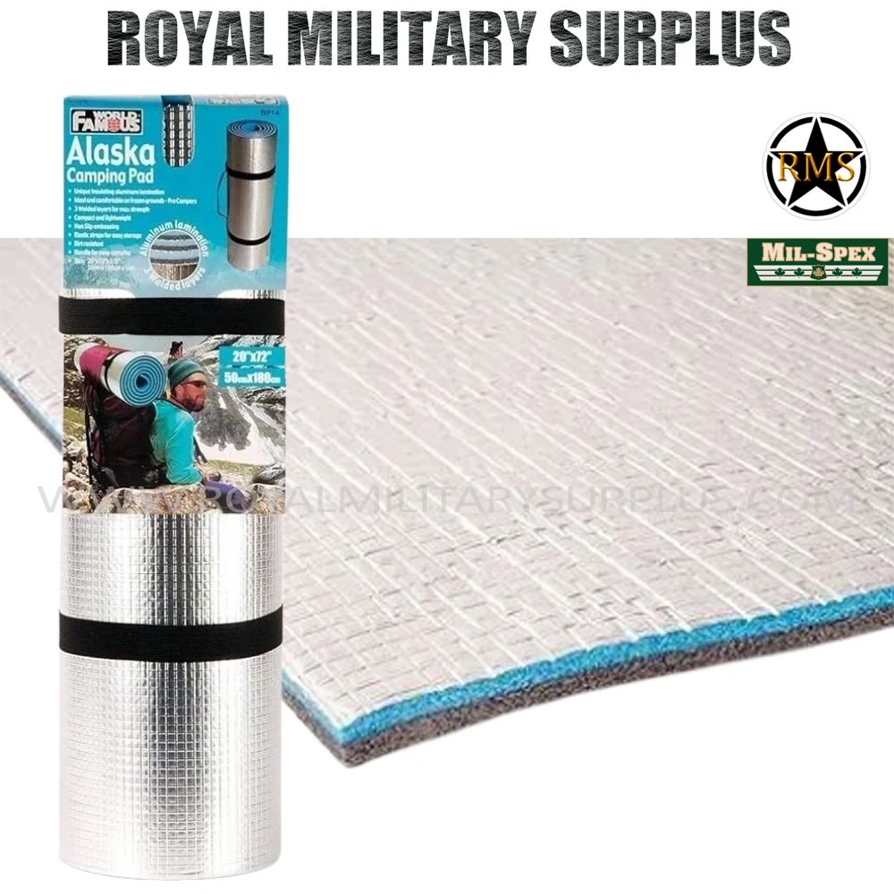 Insulation Pad - Mil-Spex - Alaska Triple Layer Mat (Cold Weather ...