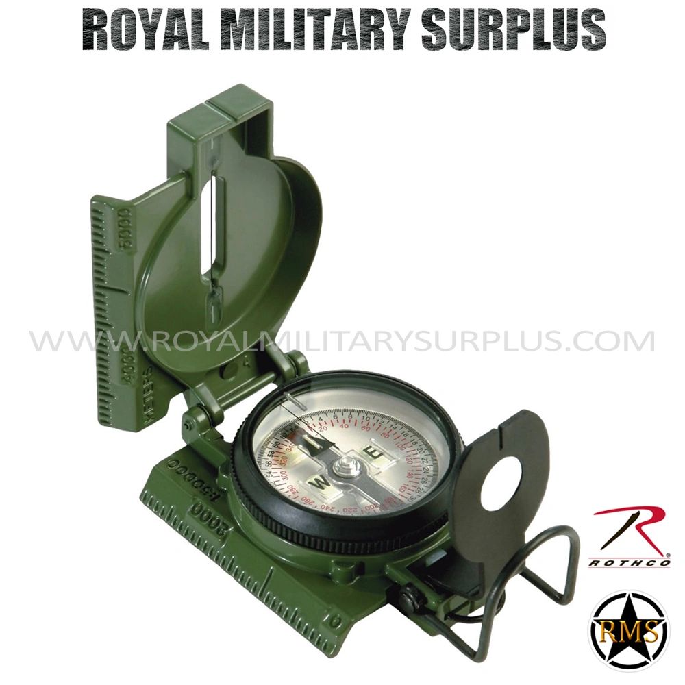 Compass - Official US Military Special Tritium Lensatic Compass (3HJP ...