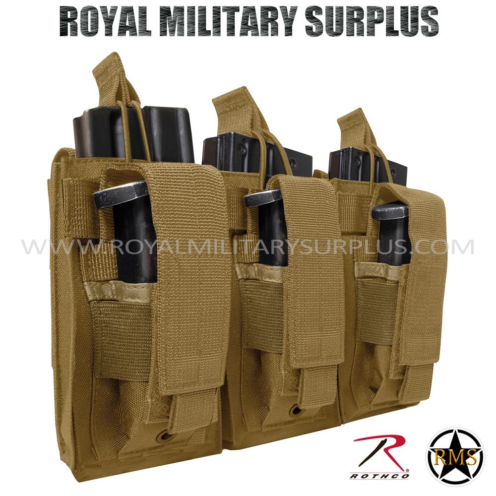 Pouch - Rifle & Pistol (Kangaroo Style)/Six Magazine Capacity MOLLE ...