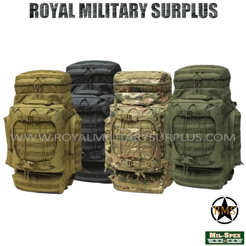 Backpack - Advance Tactical Internal Frame Pack (85 Liters) - 4 Colors ...