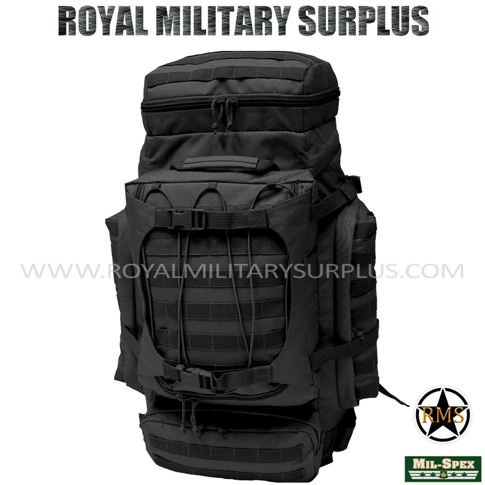 Backpack - Advance Tactical Internal Frame Pack (85 Liters) - BLACK ...