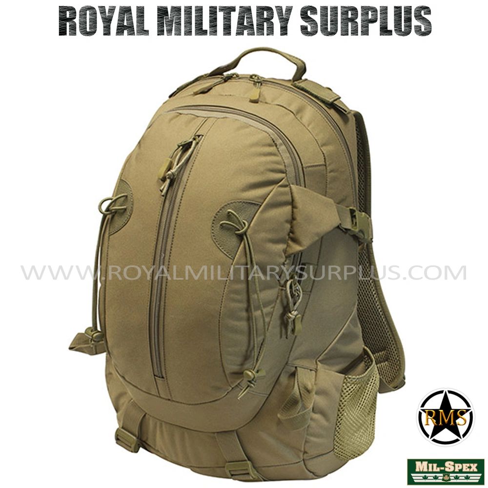 Backpack - Recon Pack/Medium Tactical Pack (35 Liters) - COYOTE BROWN