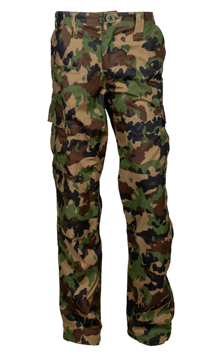 Military Field Pants - Combat/Tactical - TAZ 90 Woodland - Swiss Armed ...