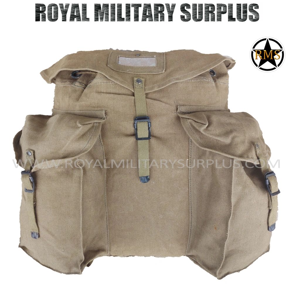 Backpack - Canvas Expedition - Italian Army Issue (Genuine)
