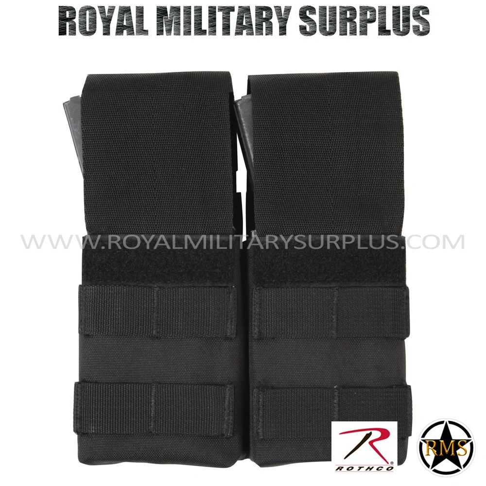 Pouch - M16/M4 Magazine/Dual MOLLE (Inserts) - BLACK