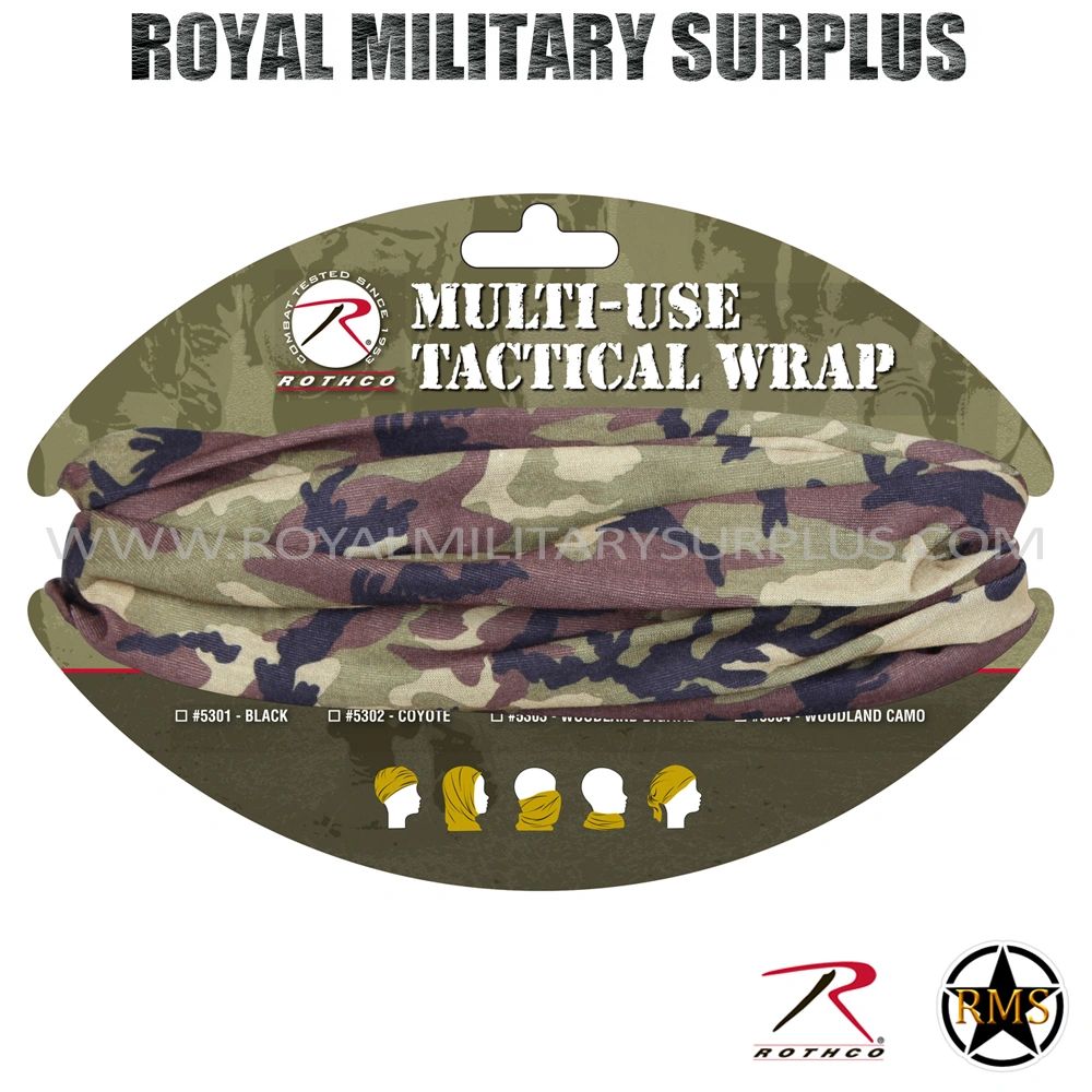 Tactical Wrap - Multi-Use (Rothco) - US WOODLAND