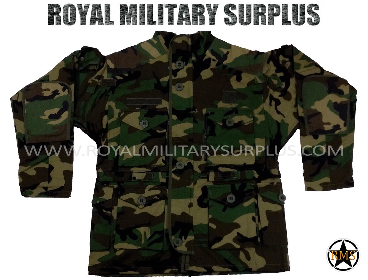 Combat Smock-Jacket (Paratrooper) - US WOODLAND (M81 Pattern)