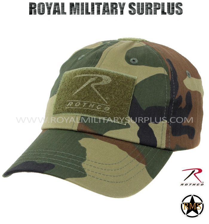 Tactical/Operator Cap - US WOODLAND (M81 Pattern)