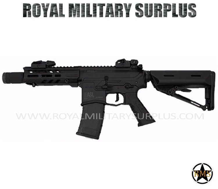 Airsoft Gun - Valken - AEG Rifle (ASL Series) - ECHO (BLACK)