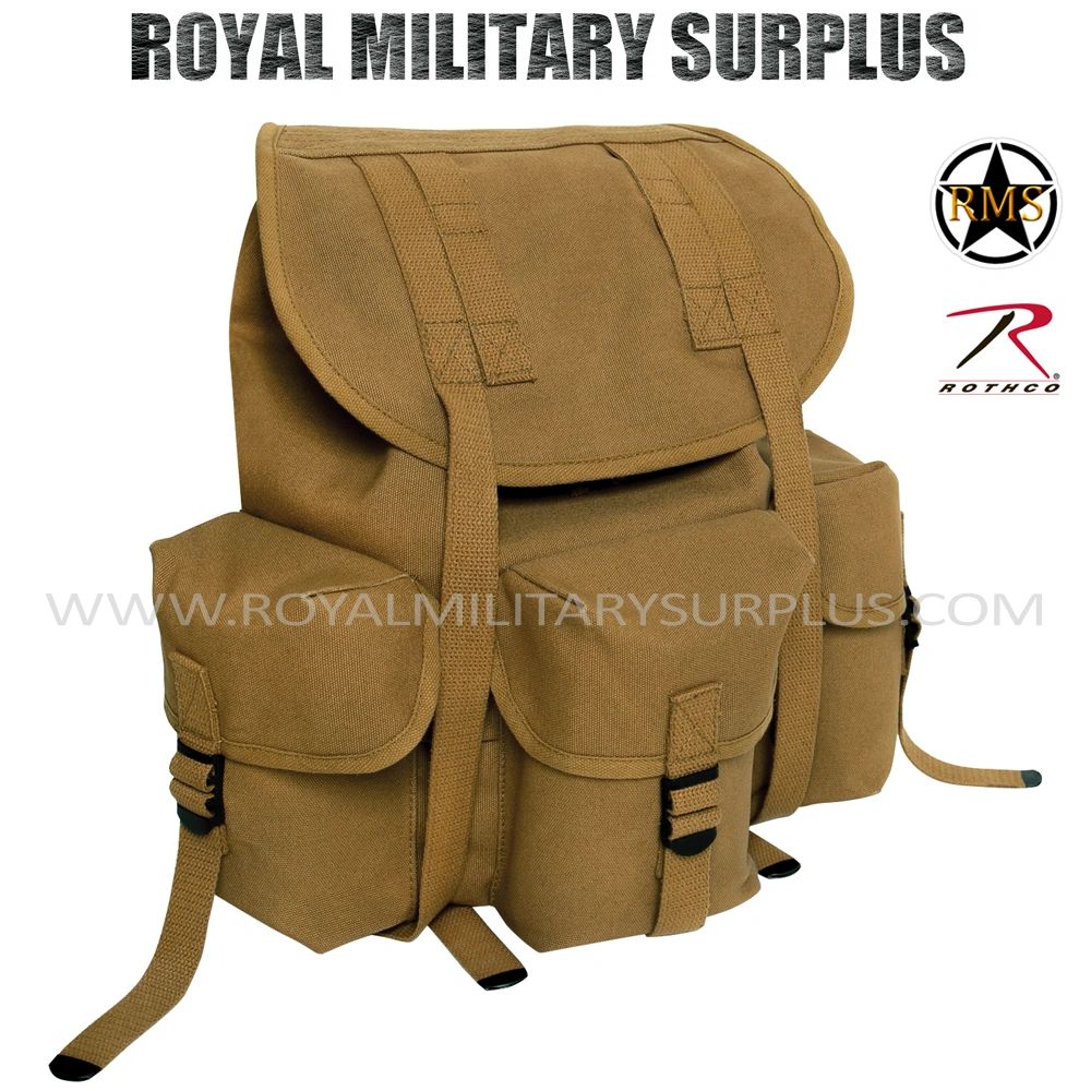 Backpack - Mini Alice Pack (Heavyweight Canvas) - 20 Liters - COYOTE BROWN