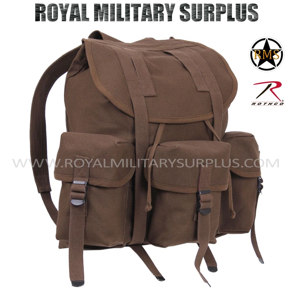 Backpack - Mini Alice Pack (Heavyweight Canvas) - 20 Liters - EARTH BROWN