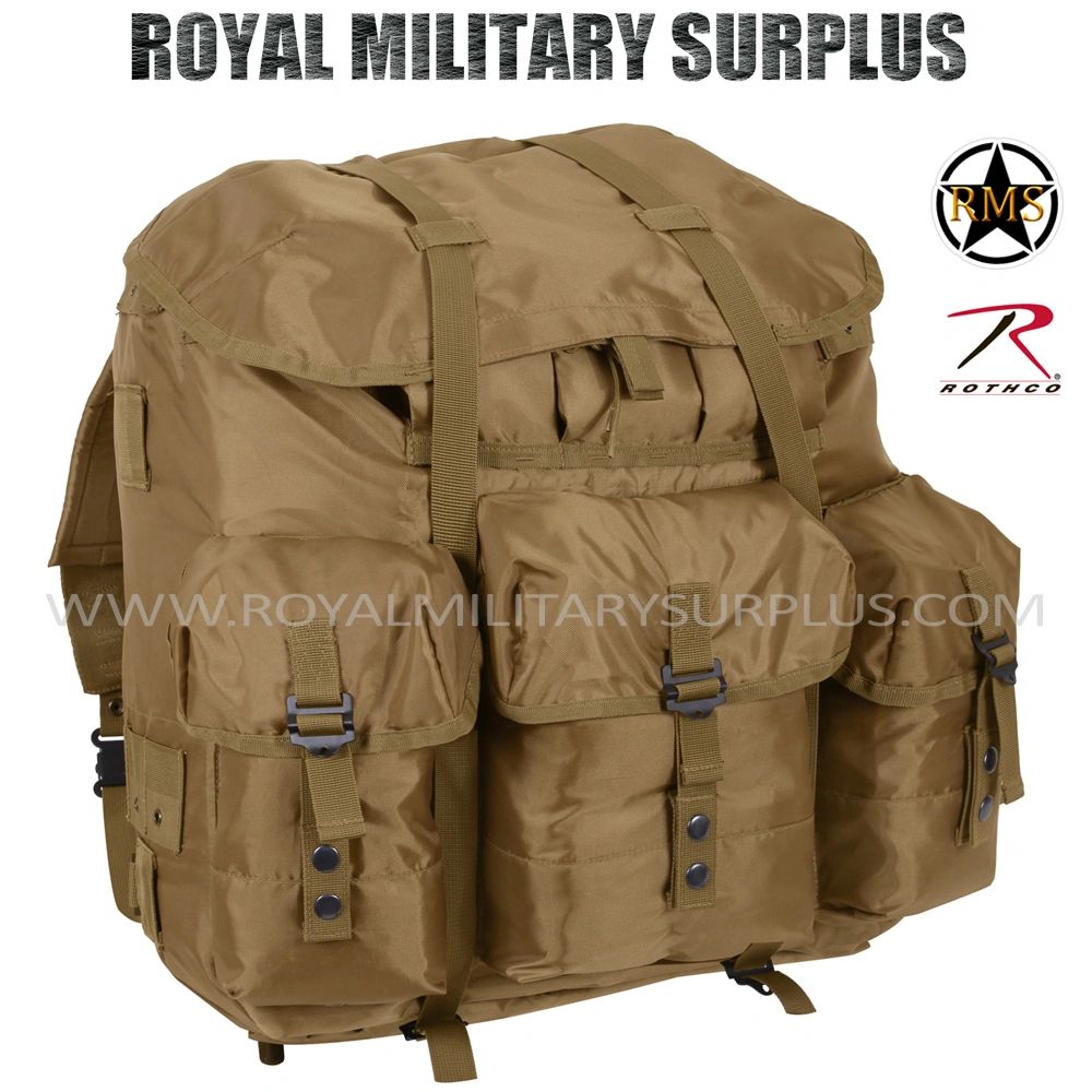 Backpack - G.I. Large Alice Pack (60 Liters) - COYOTE BROWN