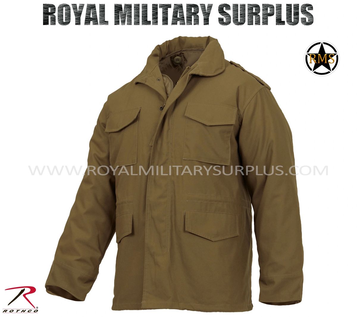 Jacket - M-65 Field Jacket - COYOTE (Coyote Brown)