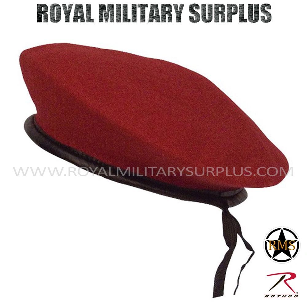 Beret - Monty Style (Wool) - RED