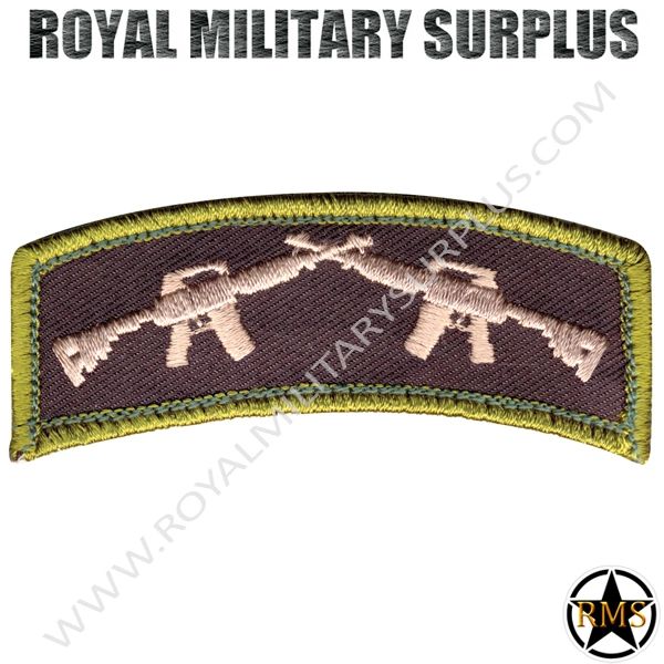 Patch - Morale (Crest) - Crossed Rifles (Colors)