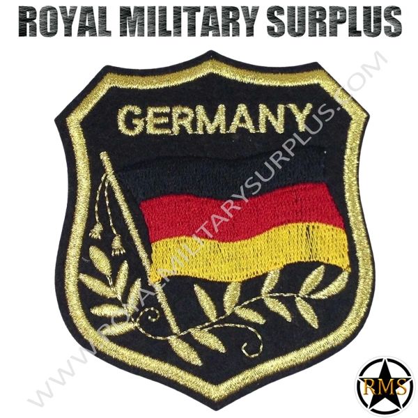 Patch - National Emblema - Germany Flag Crest (Colors)